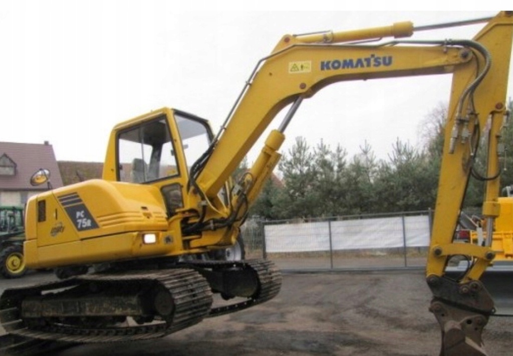 koparka Komatsu Pc75 2005r. blotniaki ,stan bardzo - 7596081595 ...