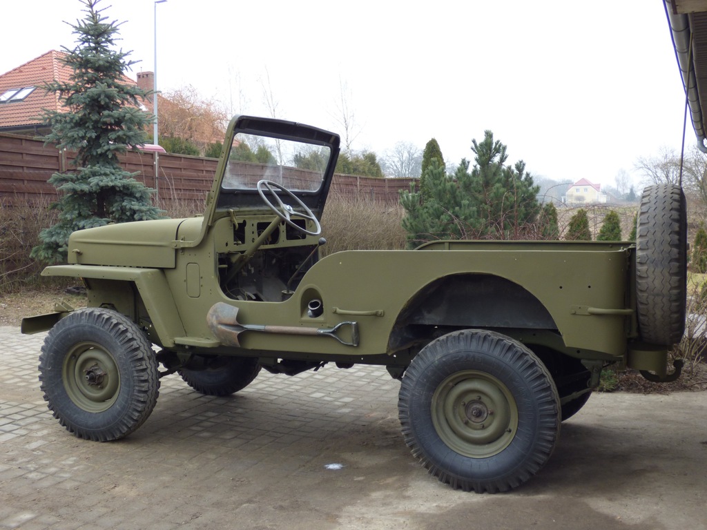 Willys CJ3B (Mahindra CJ 540) - 7258465060 - oficjalne archiwum Allegro