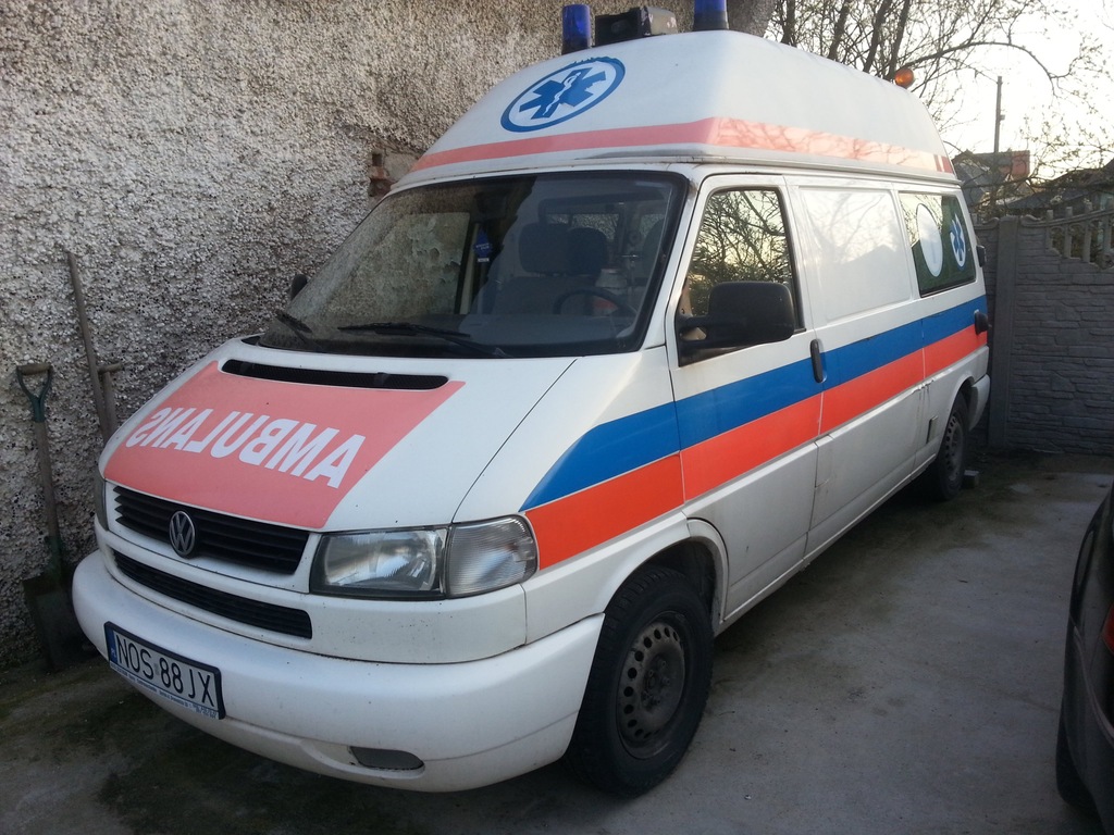 VW T4 Karetka, Ambulans 2003r (na kampera) - 7056017642 - oficjalne ...