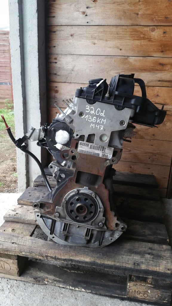 SILNIK BMW E46 320d E39 520d M47 136KM - 7677858761 - oficjalne ...
