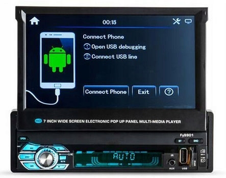 RADIO SAMOCHODOWE 7 cali EKRAN USB BT ANDROID DOTY - 7641811542 ...