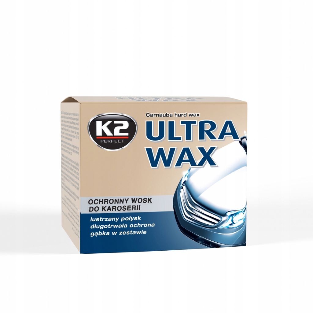 K2 ULTRA WAX 250G WOSK DO LAKIERU - 7525153329 - oficjalne archiwum Allegro