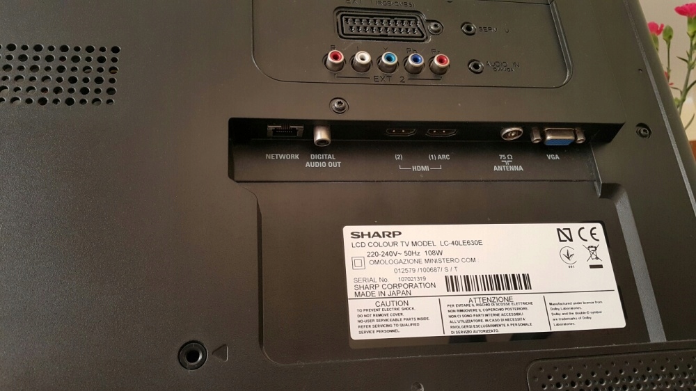 telewizor LED Sharp Aquos 40 cali - 7748545130 - oficjalne archiwum Allegro