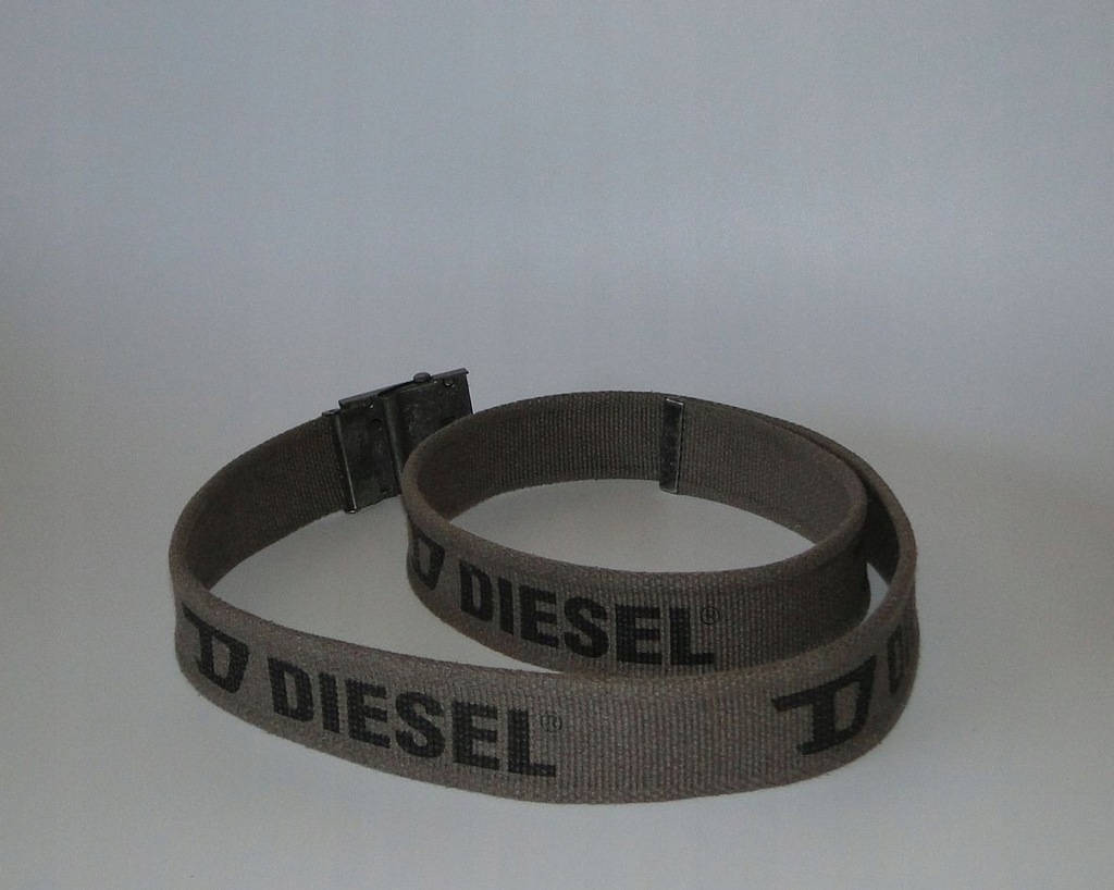 Pasek DIESEL U.S.A. VINTAGE Original Postarzany - 7747076926 ...