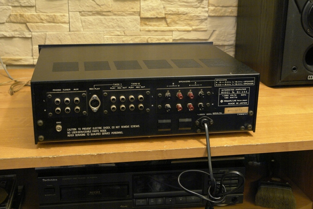 HITACHI HA-300 # WZMACNIACZ VINTAGE Z GWARANCJĄ # - 7524579035 ...