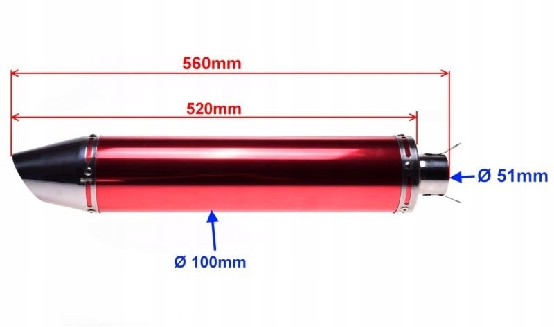 WYDECH TŁUMIK PRZELOT 125 150 GY6 SKUTER 4T ROMET - 6929247533 - oficjalne archiwum Allegro