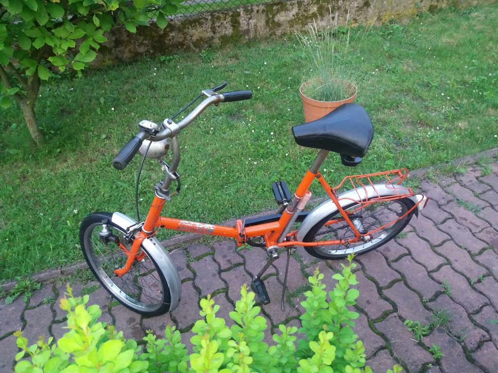 Rower Romet Wigry 3 składak PRL zzr Orginał 1985 r - 7414675090 ...