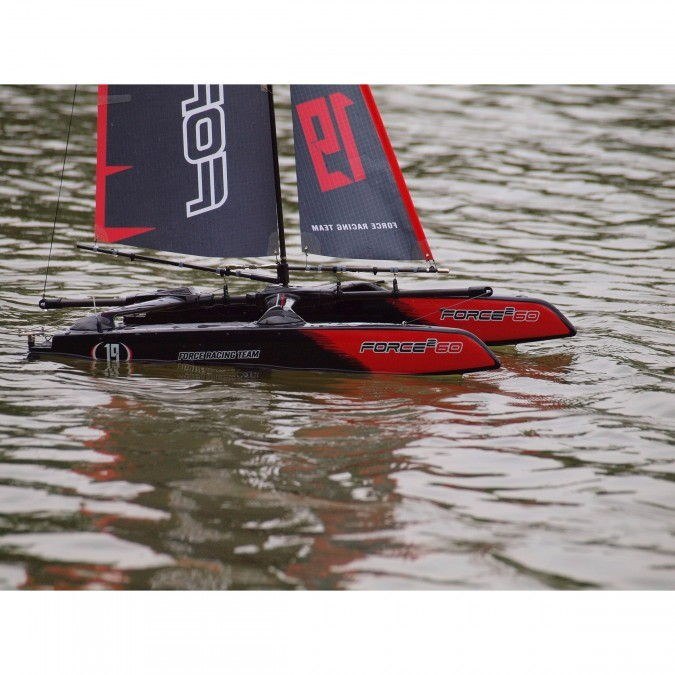 ŻAGLÓWKA ŁÓDŹ RC Force Catamaran 4CH 2.4GHz RTR - 7337318348 ...