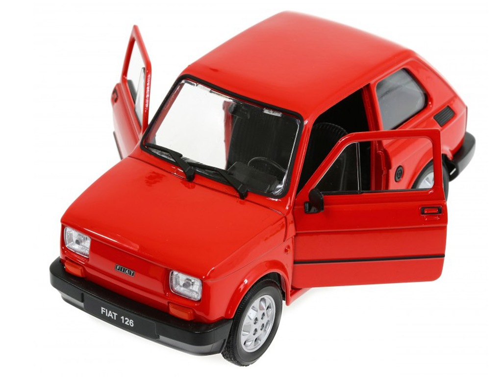 MODEL zabawka SAMOCHÓD FIAT 126p maluch auto welly - 6810546997 ...