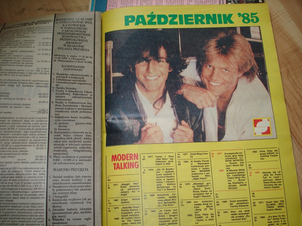 Modern Talking Razem PRL 1985r. - 7419416451 - oficjalne archiwum Allegro