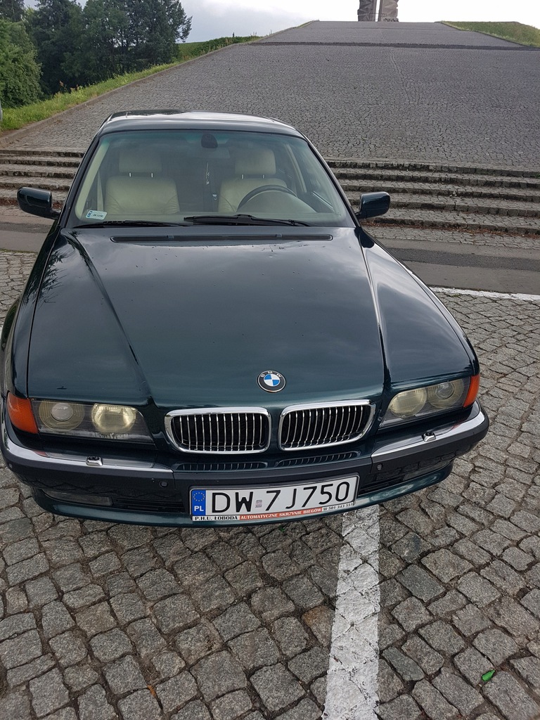 BMW 750i E38 V12 1996r - 7425218697 - oficjalne archiwum Allegro