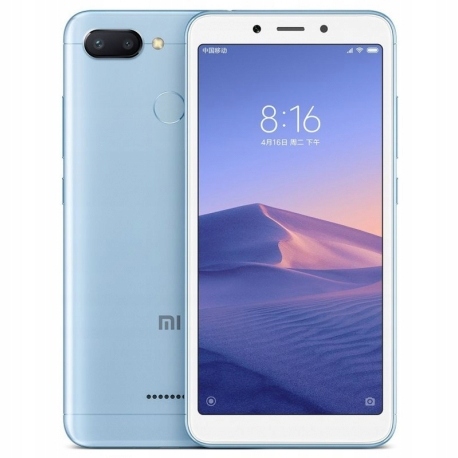 NOWY Xiaomi Redmi 6 64GB Blue LTE Dual + PREZENT! - 7722544999 ...