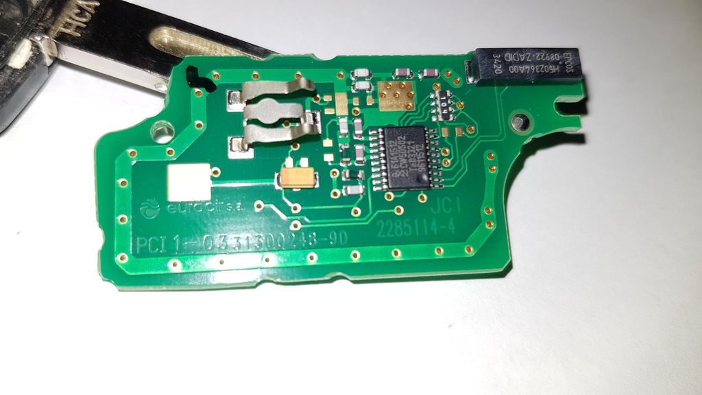 PEUGEOT CITROEN KLUCZ KLUCZYK SCYZORYK E154554 - 7125747502 - oficjalne ...