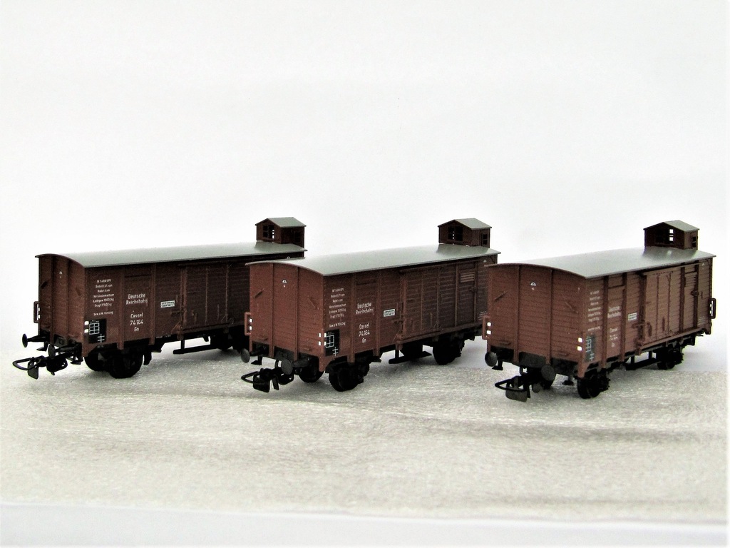 DRG - wagon kryty epoki II.- niejeżdżony w pudełku - 7347499322 ...