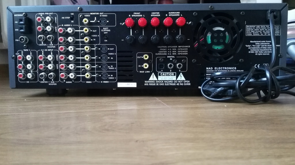 NAD T 760 AMPLITUNER 5.1 OKAZJA ! LICYTACJA ! BCM - 7448765663 ...