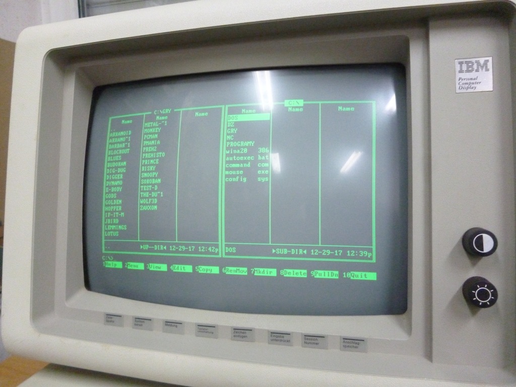 IBM 5151+ PC 286 HARRIS-16. UNIKAT!! (lub osobno) - 7111286230 ...