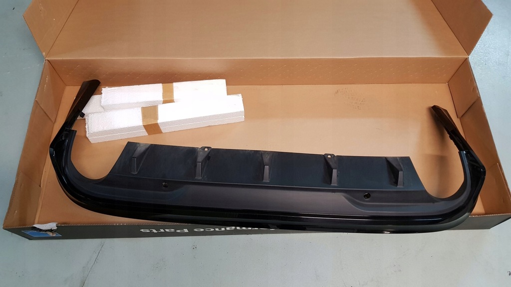 ORYGINAŁ SPOILER DYFUZOR TYŁ VOLVO S60 POLESTAR - 7563743135 ...