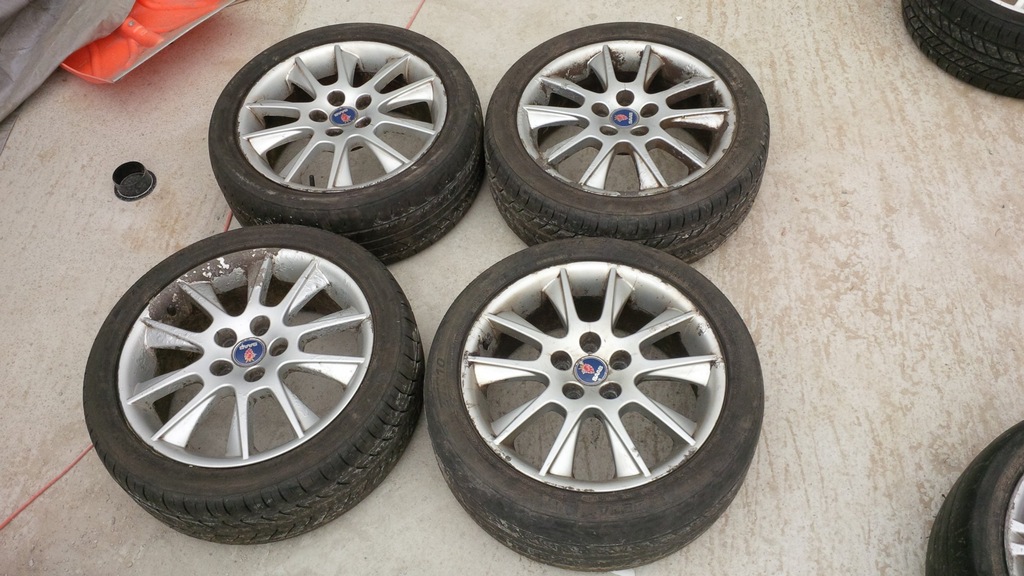 felgi alusy SAAB 17 cali 5x110 koła komplet 7J - 6328552410 - oficjalne ...