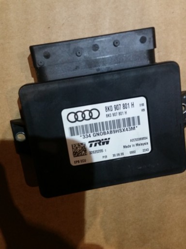 Audi A4 B8 8K Sterownik moduł hamulca 8k0907801H - 7208363935 - oficjalne archiwum Allegro