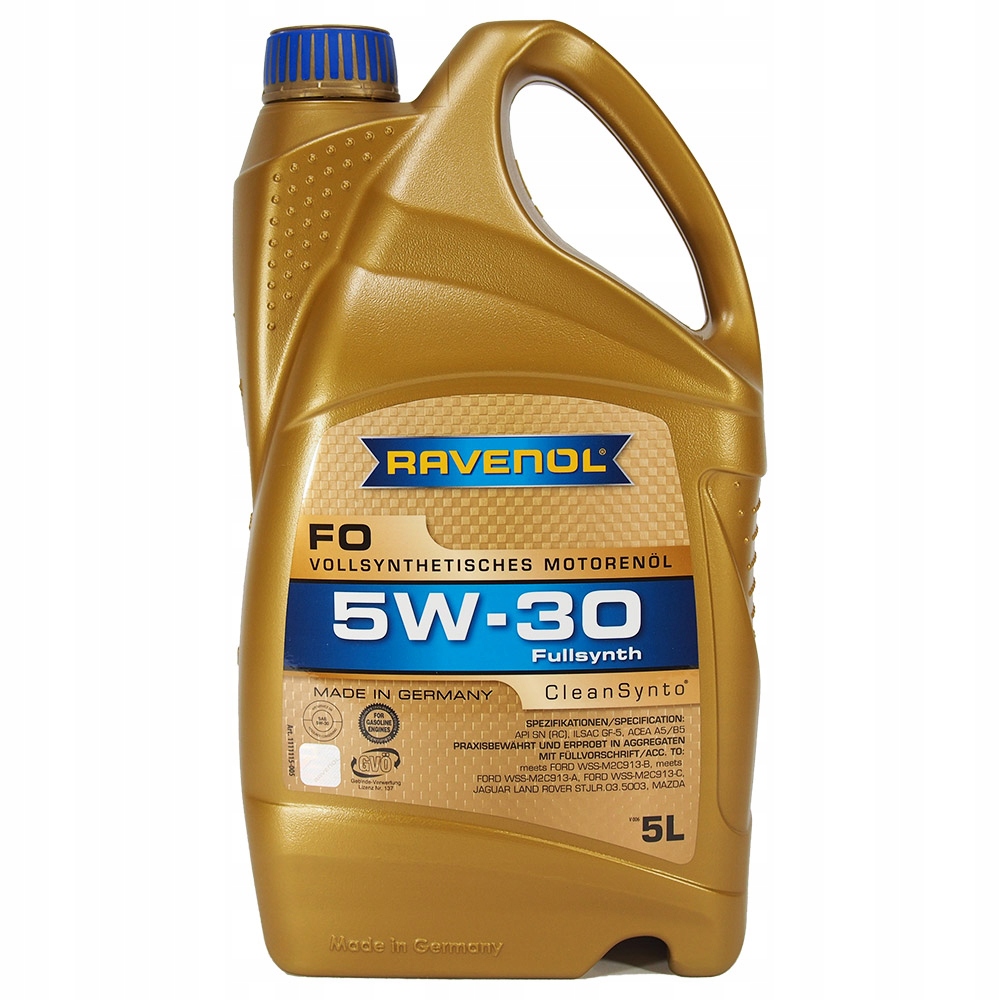 RAVENOL FO 5W30 CleanSynto 5L 7521927440 - Allegro.pl