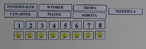 PLAN AKTYWNOŚCI DNIA PIKTOGRAMY AUTYZM 7194507544 - Allegro.pl