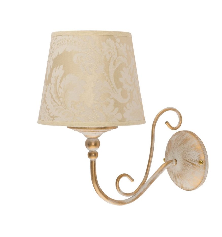 ŠTÝLOVÉ NÁSTENNÉ SVIETIDLO ABAŻUROWY SOFIA 1 SALÓN ECRIE