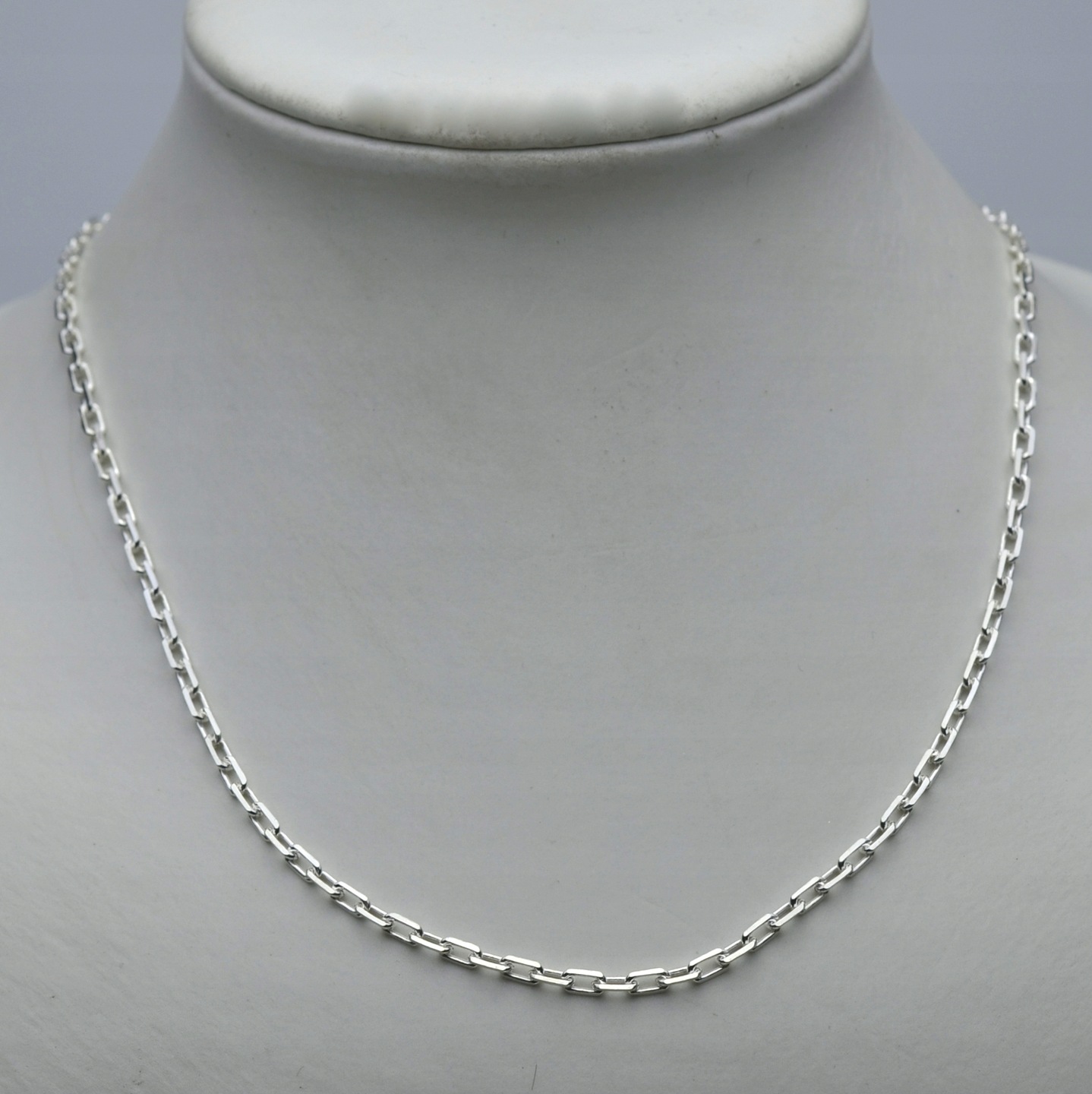 ŁAŃCUSZEK SREBRNY MĘSKI ANKIER 50CM 3MM SREBRO 925 6860450554 - Allegro.pl